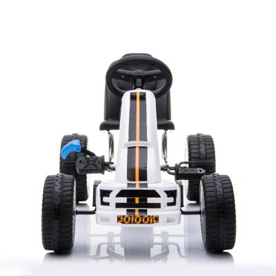China Blue Inflatable Wheel Kids Ride On Pedal Go Kart Car for Ages 3-8 86cm for sale