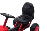 China Blue Inflatable Wheel Kids Ride On Pedal Go Kart Car for Ages 3-8 86cm for sale