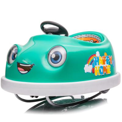 China 6V Electric Ride On Bumper Car with Remote Control LED Lights Music for Kids 2-6 Years for sale