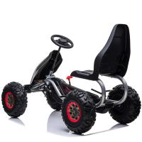China Kids Ride on Go Kart Car Toy for 2-8 Years with Pedal and EVA Wheels 132cm for sale
