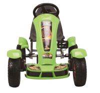 China Childrens Ride On Pedal Go Kart for Ages 5 12 113x59.5x61.5cm 30kg Max Load for sale
