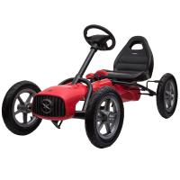 China Adjustable Seat Kids Ride On Pedal Go Kart for Ages 5-12 PP Plastic 50kg Max Load for sale