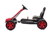 China Adjustable Seat Pedal Go Kart for Kids Ages 5-12 Years 50kg Max Load 4 Wheel Ride On Car for sale