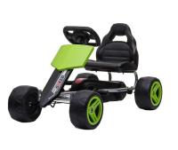 China Adjustable Seat Children Pedal Go Kart Car for Ages 3-8 30kg Max Load 4 Wheels for sale