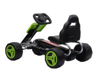 China Adjustable Seat Children Pedal Go Kart Car for Ages 3-8 30kg Max Load 4 Wheels for sale
