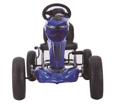 China Children Ride On Car Go-Kart Pedal with Clutch and Brake Red Plastic 122x60x70cm 50kg Max Load for sale