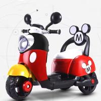 China Electric Children Motorcycle Ride On Car Three Wheels PP Plastic 6V Battery 85x35x65cm for sale