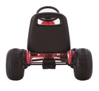 China Children Pedal Go Kart for Ages 3-8 with Clutch and Brake 30kg Max Load Plastic Ride On Car for sale
