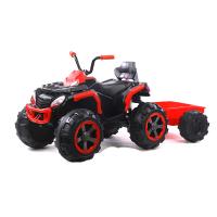China 12V 7AH Electric Ride on Car for Kids Dual Drive 550W Motor All-Terrain Tires for sale