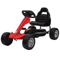 China Pedal Go Kart for Kids Ages 3-8 Unisex Ride On Toy with Adjustable Seat 80x49x50cm for sale