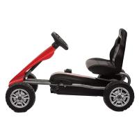 China Pedal Go Kart for Kids Ages 3-8 Unisex Ride On Toy with Adjustable Seat 80x49x50cm for sale