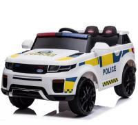 China Police Style Ride On Toy Car with Remote Control Safety Belt 12V Battery Powered for Kids 2-7 Years for sale
