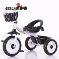China Plastic 3 Wheel Ride on Bicycle Car for Kids 2-7 Years 77x55x39cm for sale