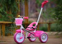 China Plastic 3 Wheel Ride on Bicycle Car for Kids 2-7 Years 77x55x39cm for sale