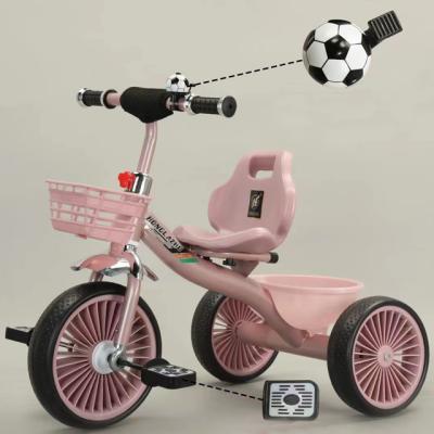 China Kids Tricycle for Ages 2-5 with Enlarged Pedals and 3 EVA Wheels Outdoor Baby Trike for sale