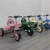 China Kids Tricycle for Ages 2-5 with Enlarged Pedals and 3 EVA Wheels Outdoor Baby Trike for sale