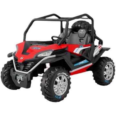 China 12V Kids Ride On UTV Car with Remote Control LED Lights Two Seats 139cm for sale