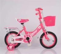 China 14 Inch Kids Folding Bike for Ages 4-14 with Handlebar Spray and Plastic Basket for sale