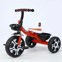 China Kids Tricycle for Children 2-5 Years 3 Wheels Soft Leather Seat 76cm Carton Size for sale