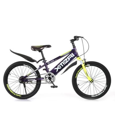 China 20 Inch Kids Folding Mountain Bike with Shock Absorbing Front Fork and 25T High Knife Rim for sale