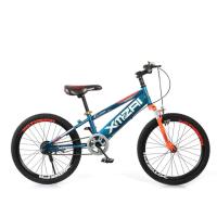 China 20 Inch Kids Folding Mountain Bike with Shock Absorbing Front Fork and 25T High Knife Rim for sale
