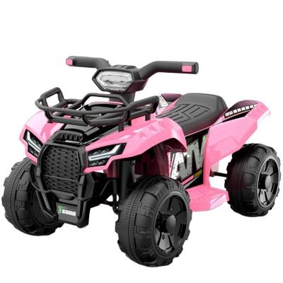 China 6V 4AH Electric Ride On Car for Kids with LED Lights and MP3 Player Ages 2-8 for sale