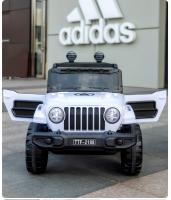 China 12V Ride On Electric Car for Kids with Dual Drive Dual Battery 118x65x70cm for sale