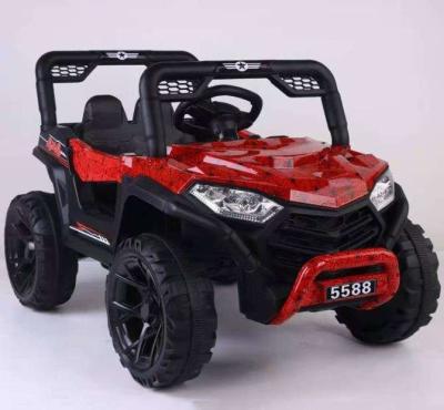 China 12V Unisex Electric Ride On Off-Road Car with Dual Motor Dual Battery for Kids Ages 3-10 for sale