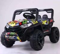 China 12V Unisex Electric Ride On Off-Road Car with Dual Motor Dual Battery for Kids Ages 3-10 for sale