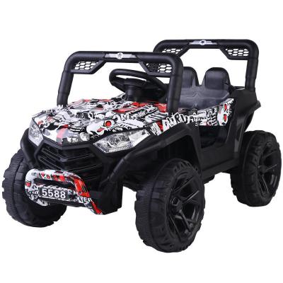 China 12V Dual Battery Ride On Toy Electric Off-Road Car for Kids 3-10 Years with Remote Control for sale