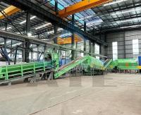 China 60-90% Bag Break Rate City Waste Sorting Line for Domestic Garbage Tire Waste Treatment for sale