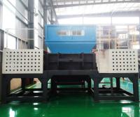 China Waste Tire Crusher Double Shaft Shredder for Furniture Table Chair 2.8T Waste Rubber for sale