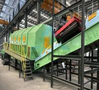 China 60-90% Bag Break Rate Small Rotary Drum Sieve Screen for Waste Recycling Equipment for sale