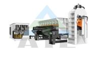China Heavy Metal Gantry Shear Iron Cutting Machine with 76kW Power and 400T Shear Force for sale