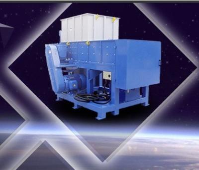China Plastic Film Shredder Machine for Leather Scraps PET Bottle Nylon Strips Waste Paper for sale