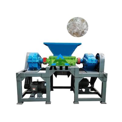 China Waste Cabbage Scrap Tires Metal Plastic Double Shaft Shredder Machine for Electronic Waste for sale