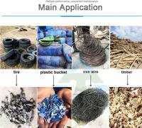 China Waste Cabbage Scrap Tires Metal Plastic Double Shaft Shredder Machine for Electronic Waste for sale