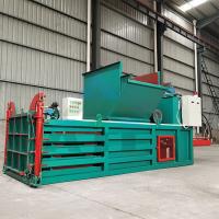 China Automatic Operation Waste Cardboard Press Baler for Plastic Bottle Clothes Pet Cans for sale