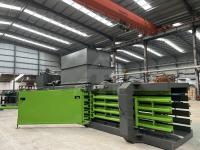 China Automatic Operation Waste Cardboard Press Baler for Plastic Bottle Clothes Pet Cans for sale