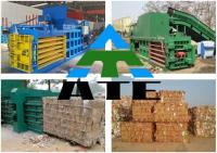 China Automatic Operation Waste Cardboard Press Baler for Plastic Bottle Clothes Pet Cans for sale