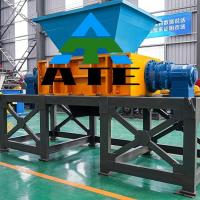 China Heavy Duty Double Shaft Used Rubber Tyre Shredding Recycling Machines for Final Product for sale