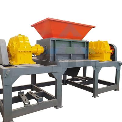 China Key words Two Shaft Plastic Shredder for Automatic Waste Truck Tire Recycling Crusher for sale