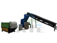 China ALLOY Material Heavy Duty Metal Tin Can Crusher Machine for Scrap Aluminium Waste Recycling for sale