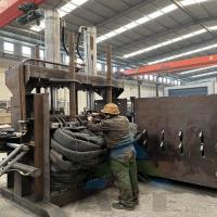 China Vertical Waste Paper Plastic Film Baler with 650 KG Bale Density and Wool Baling Press for sale