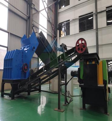 China AC Motor Large Shredder for Multifunctional Scrap Metal Steel Plate Crushing Machine for sale