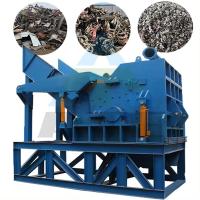 China Easy Operation Custom Industrial Scrap Can Crusher Twin Shaft Shredder Power kW 55 for sale