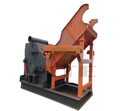 China Powerful 55kW Metal Hammer Mill Steel Crusher for Heavy Duty Scrap Metal Crushing for sale