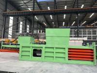 China Textile Waste Recycling Horizontal Hydraulic Compactor Baler Machine for Bottle Press for sale