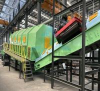 China 60-90% Bag Break Rate Solid Waste Air Sorting And Separating Garbage Screening Machine for sale