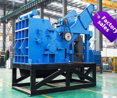 China Powerful 55kW Scrap Radiator Shredder for Recycling of Scrap Metal and Waste Materials for sale